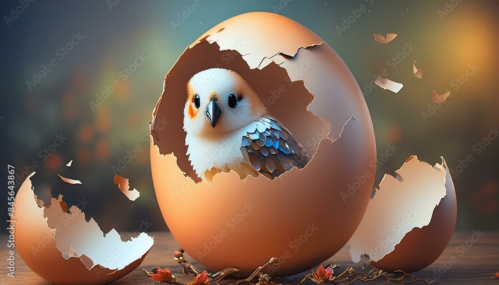 Hatchlings' Debut: Little Colapoor Birds Emerging" "Breaking Free: The ...