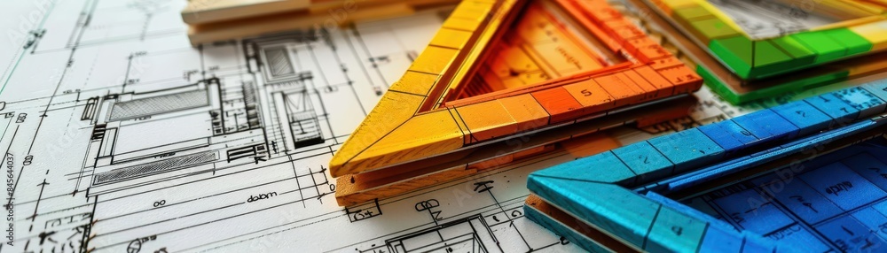 Layout Square for marking right angles from side view, ensuring ...