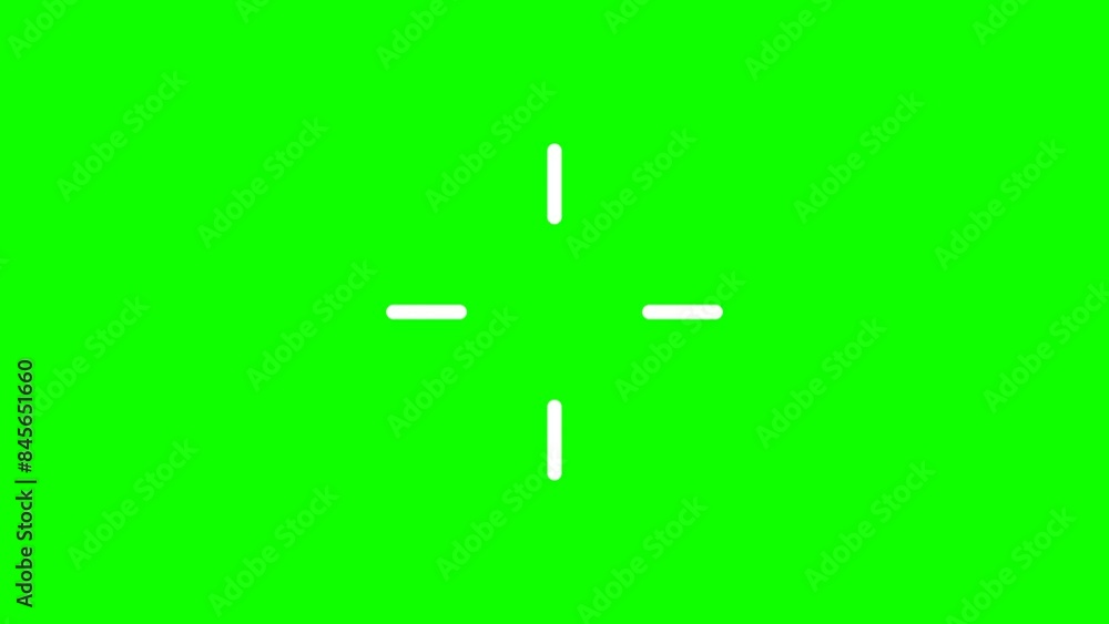 Circle bursting Highlight Motion graphics with a green screen ...