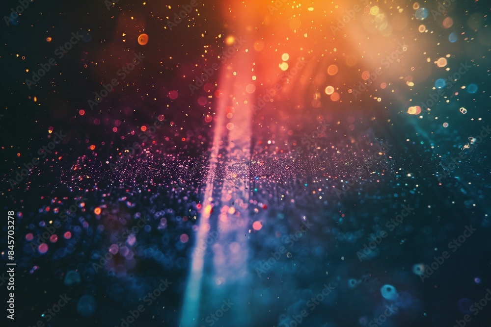 Grungy film texture background with pronounced grain, dust particles ...