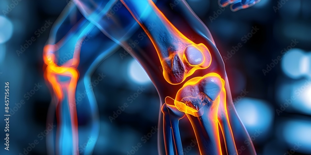 Visual Representation of Osteoarthritis Aggravated by Lack of Movement ...