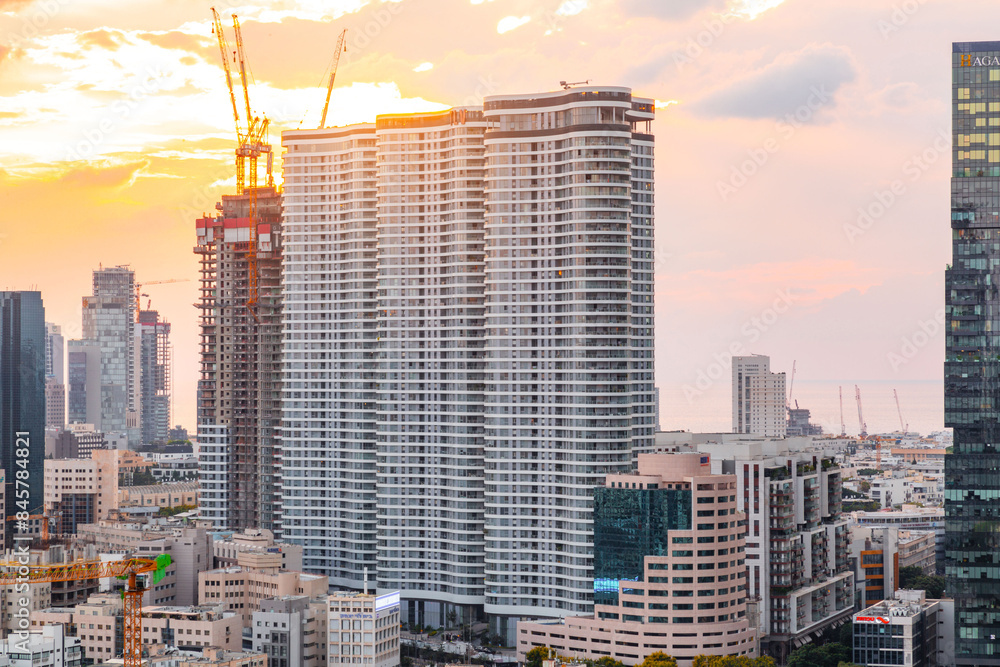 Midtown Towers are a modern complex that hosts restaurants, cafes ...