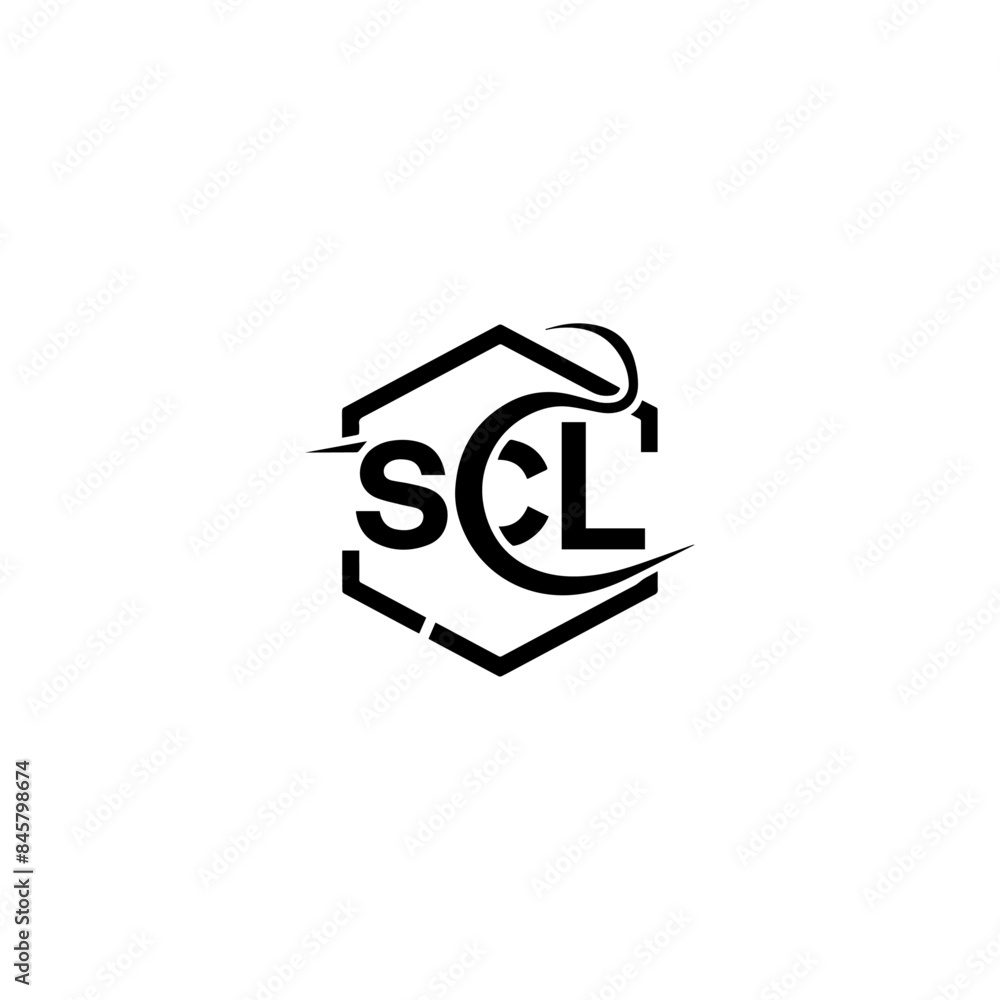 SCL monogram logo , icon, business, symbol, sign, vector, internet, web ...