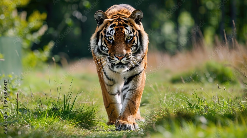 Tiger A feline species known for its heightened danger factor Stock ...