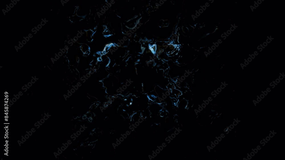 Explosion shockwave effect and divergent wave on a transparent ...