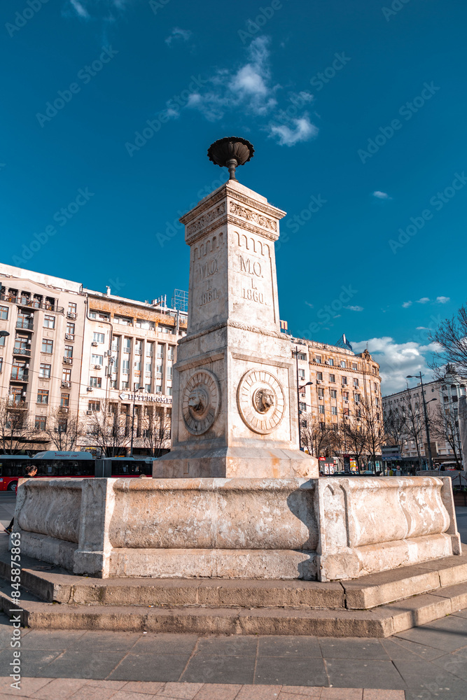 Terazije is the central town square and the surrounding neighborhood in ...