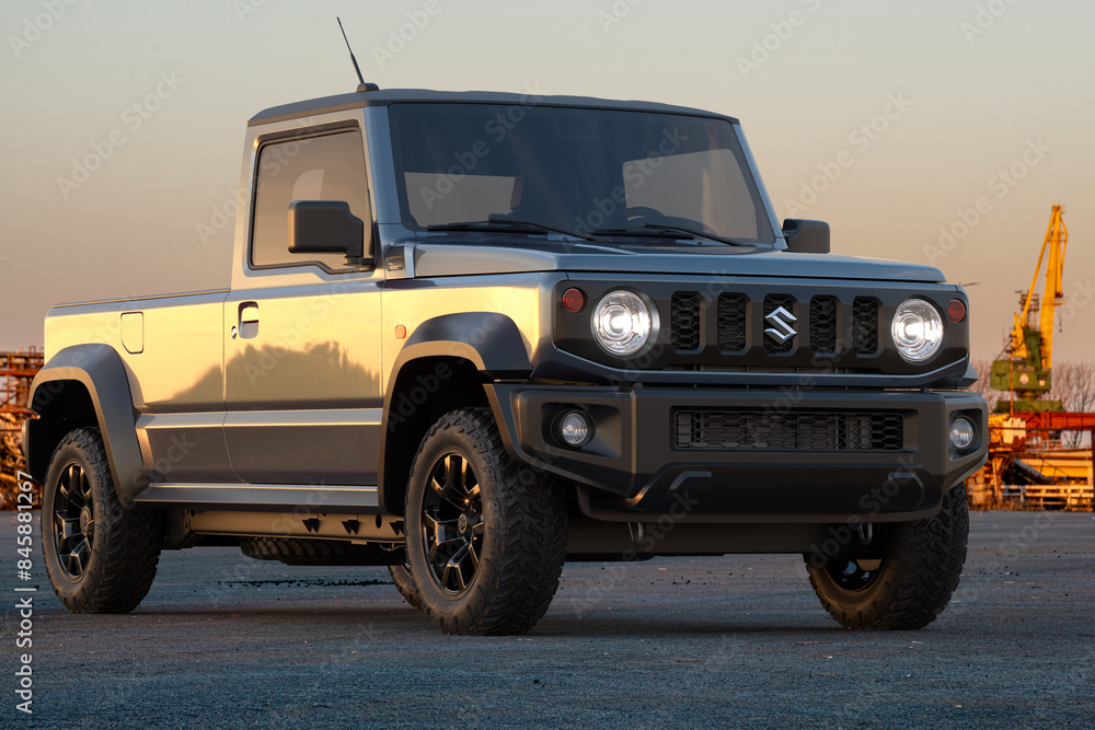 Foto de Suzuki Jimny Reimagined As A Mini Gladiator Pickup Truck do ...