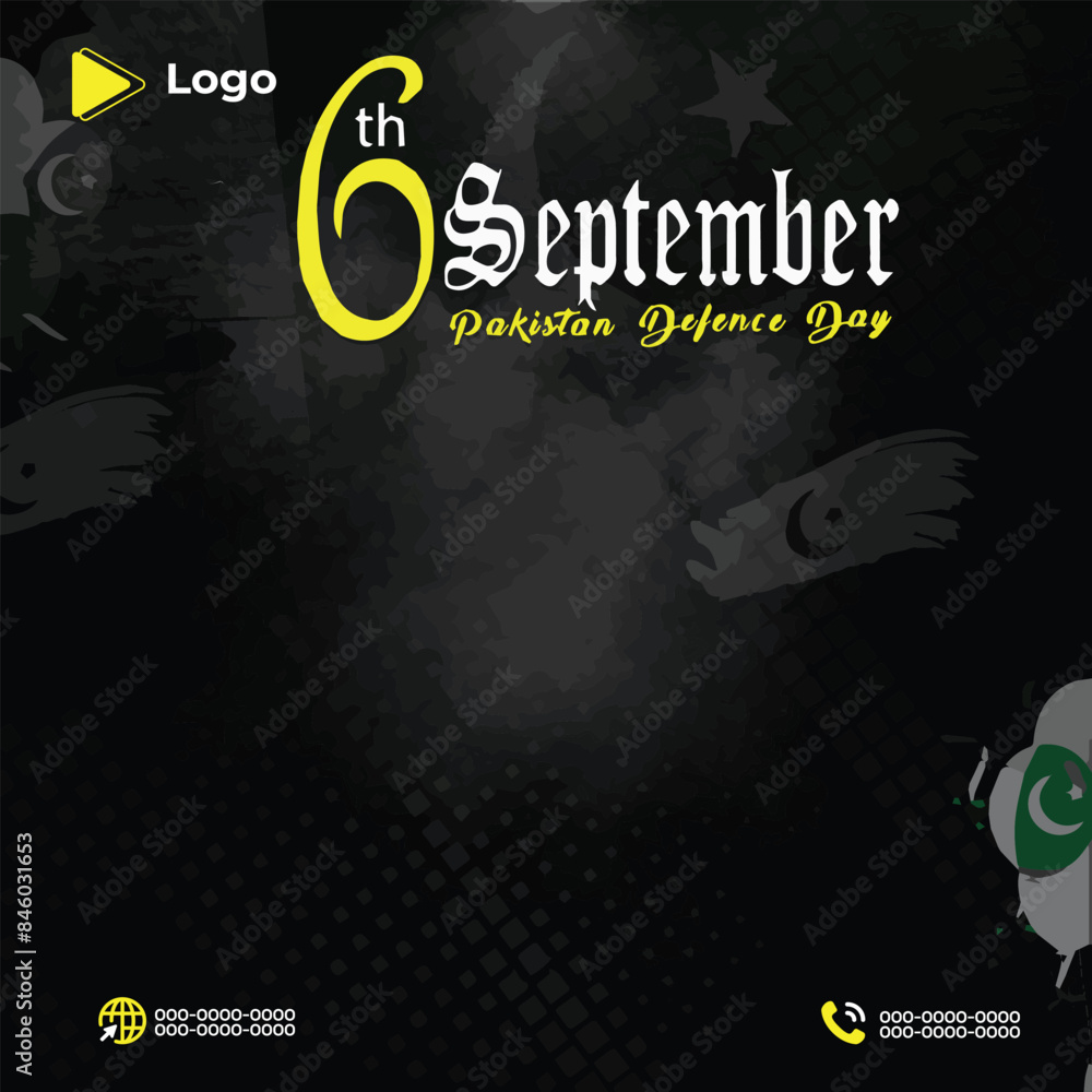 Independence day on military background with social media banner post ...
