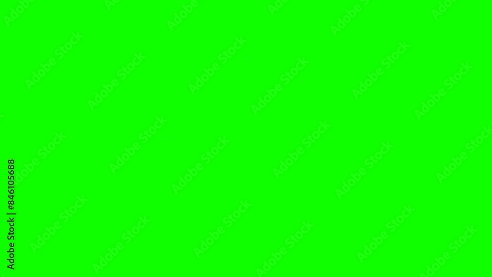 Circle bursting Highlight Motion graphics with the green screen ...