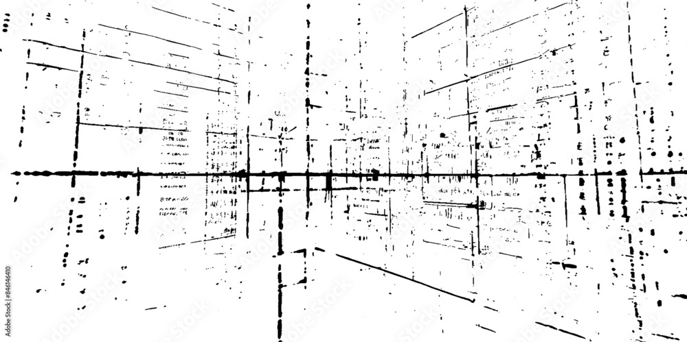 abstract dirt texture seamless pattern . blot spray of black drops of ...