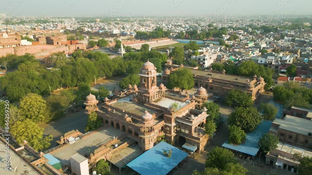Aerial view of Junagarh Fort (Bikaner Fort) This is one of the most ...