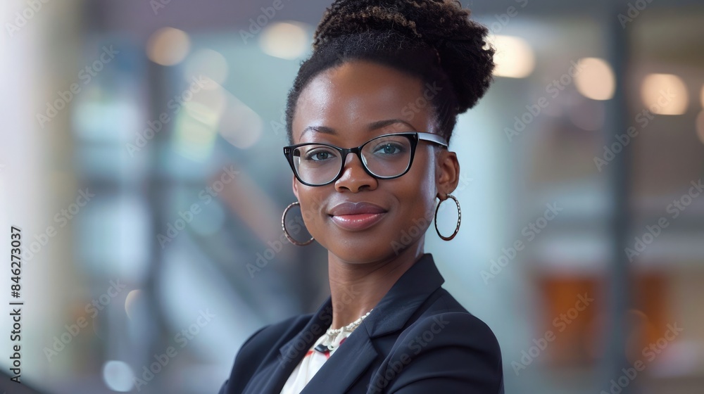 Corporate and Professional business people looking confident in an ...