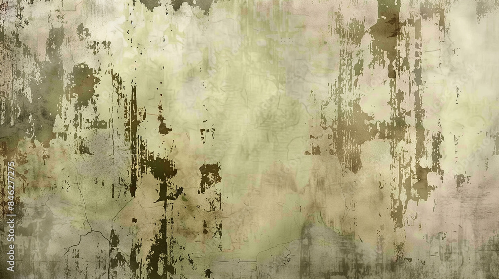 Rustic Textured Wall with Subtle Earth Tones Color Washing Technique ...