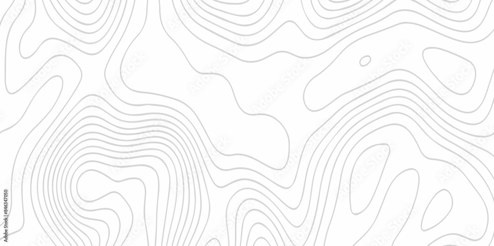 Abstract pattern with lines seamless pattern and topography map and ...