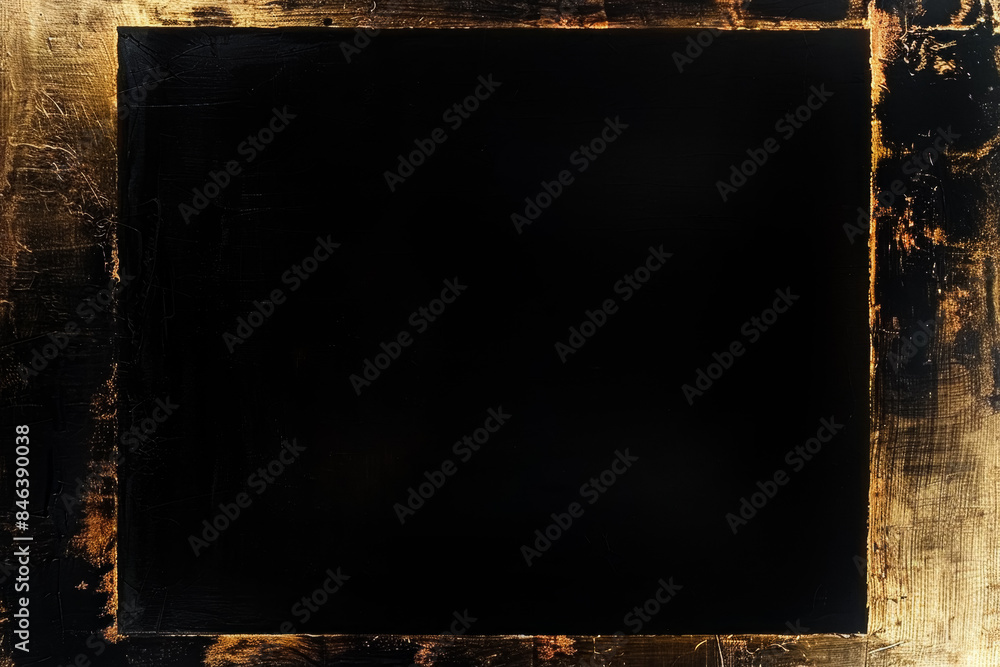 Aged Gold Border Effect Photo Overlays - Elegant and Vintage Photo ...