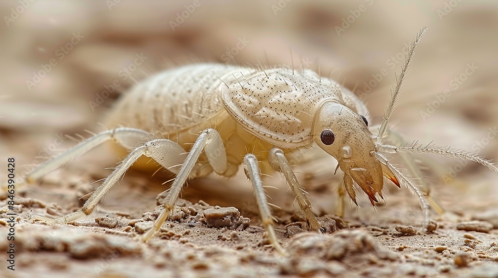 Graphic representation of skin affected by diseases from dust mite ...