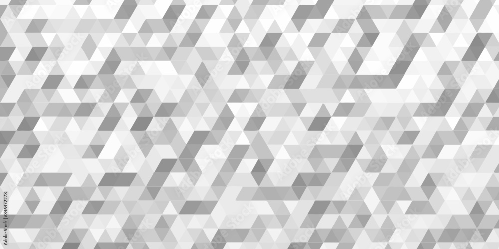 Gray vector digital technology polygon pattern background .Abstract ...