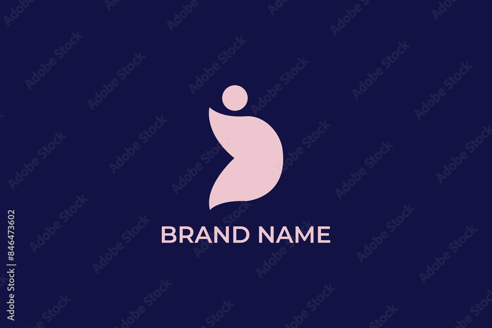 letter C wellness logo, letter C happy human logo, letter C happy human ...