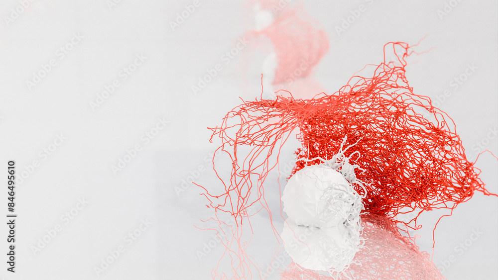 Cancer Cell Types, Cancer Cells types in 3D style, Tumor ...