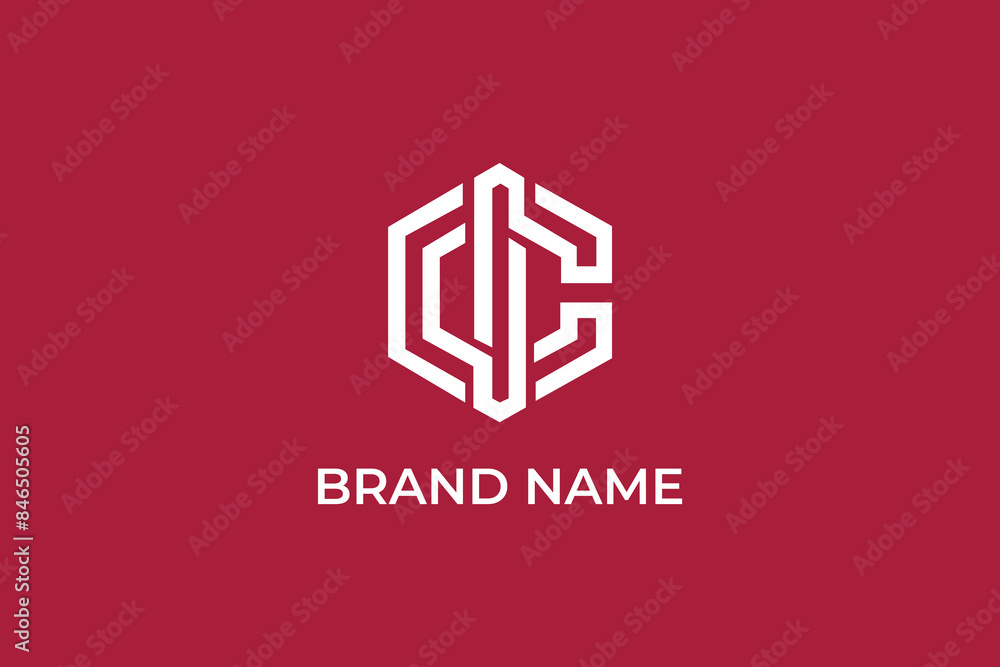 C letter iconic logo, letter C sword logo, shield sword logo, logomark ...