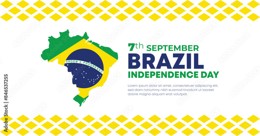 Brazil Independence Day 7 September. Independence Day Web Banner ...