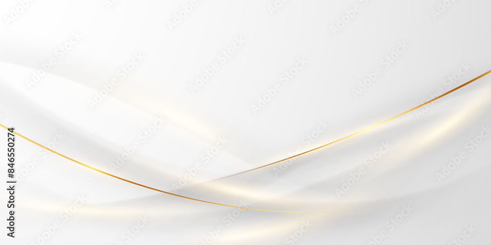 Abstract golden lines background with luxury golden vector illustration ...