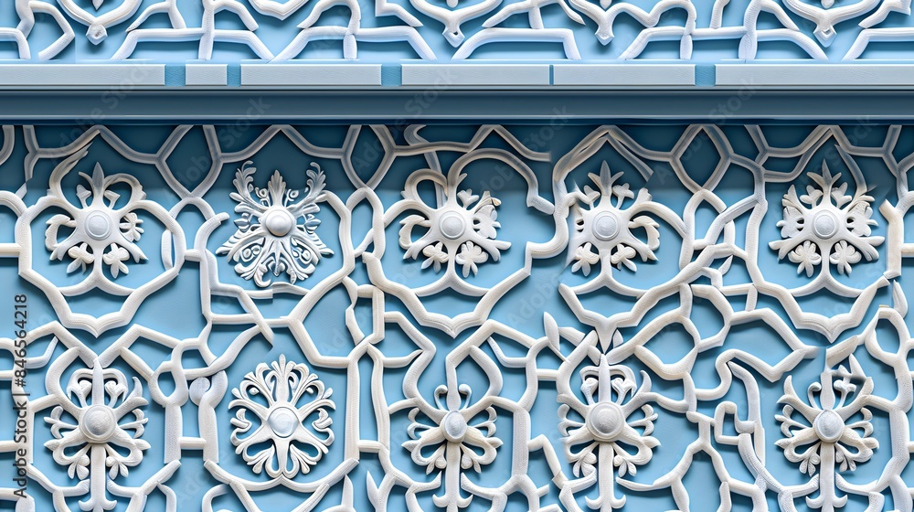 A photograph of background texture of traditional Saudi Arabian ...