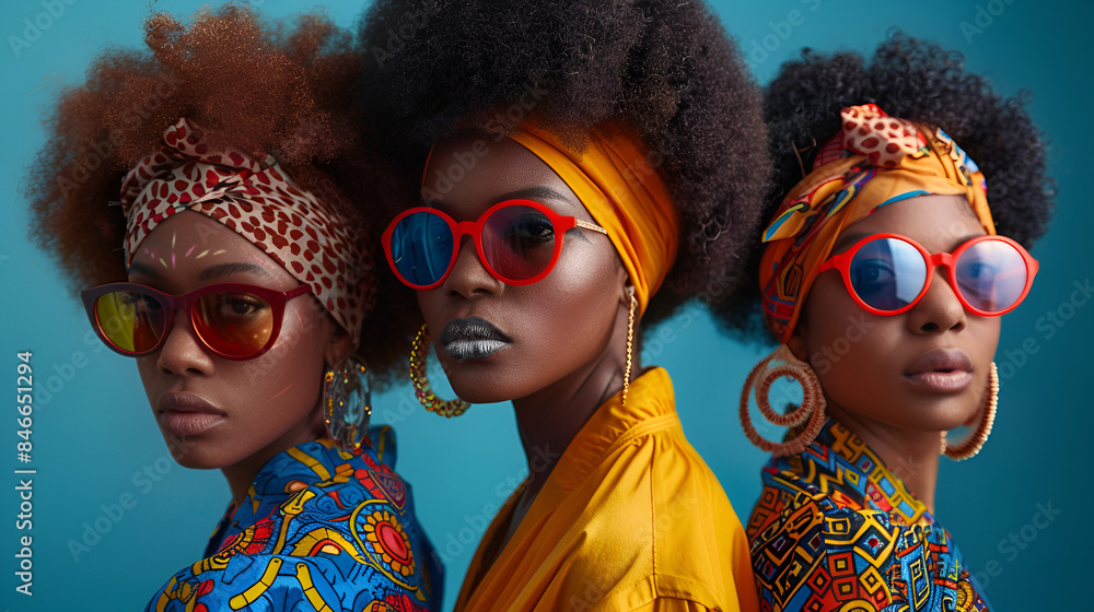 Afro-Centric Fashion of the 70s Featuring Iconic Styles and Bold ...