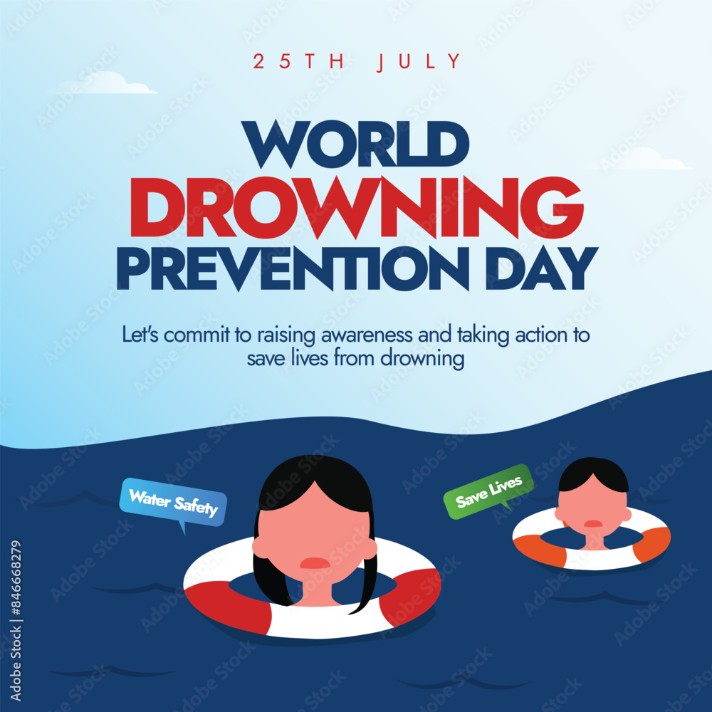 World Drowning Prevention Day. 25th July drowning prevention day ...
