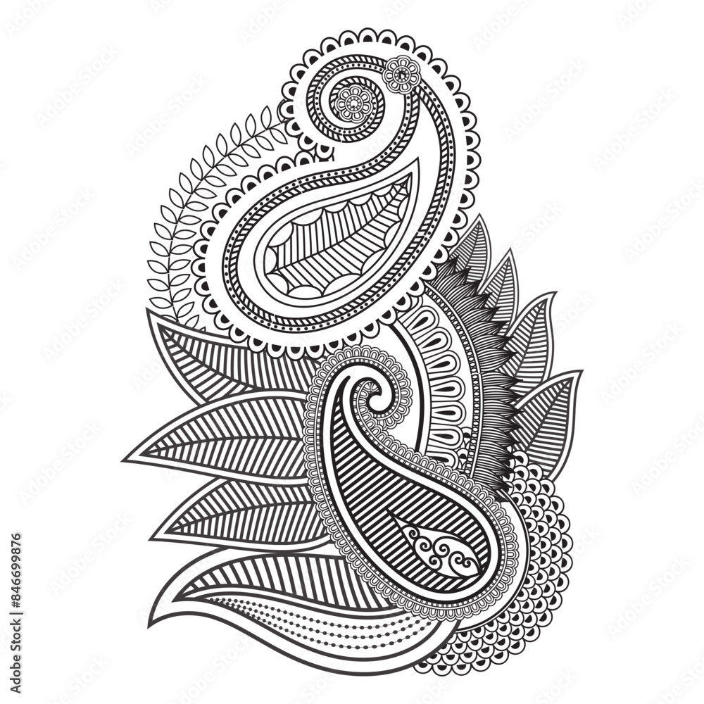 Traditional and Cultural Beautiful pattern design, tattoo design ...