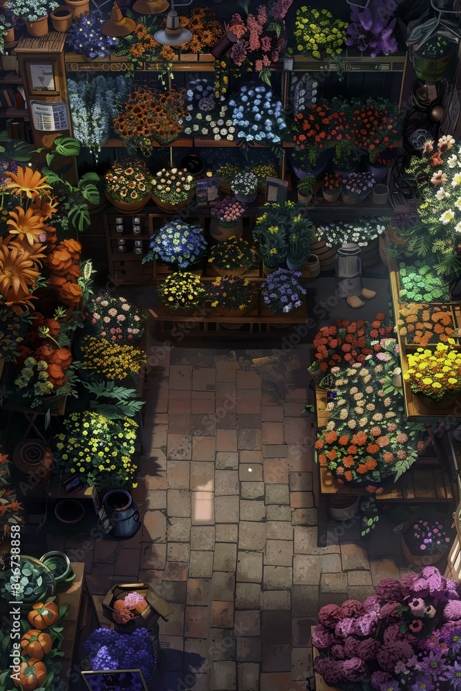 Foto de DnD Battlemap Jesters Lane battlemap style in jpeg format. do ...