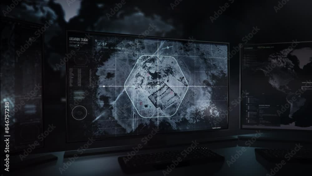 Three computer screens. The CIA is using its most technologically ...