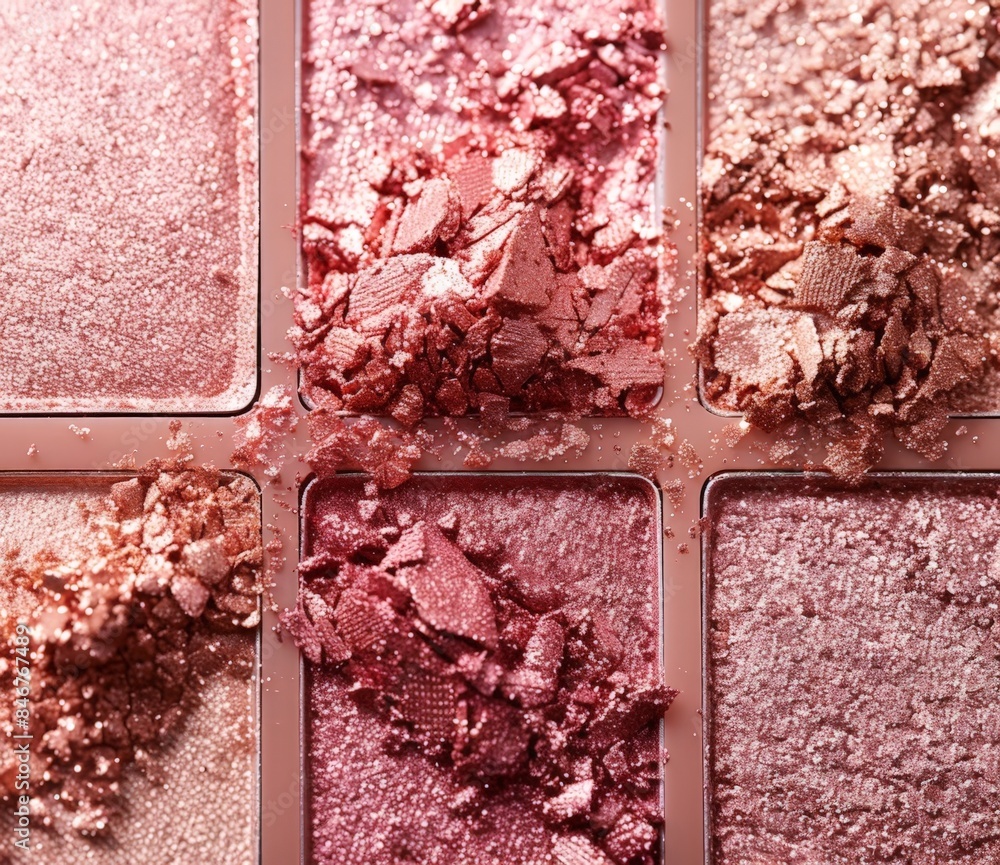 Collection of 9x9 grid square photos showing various shades and ...