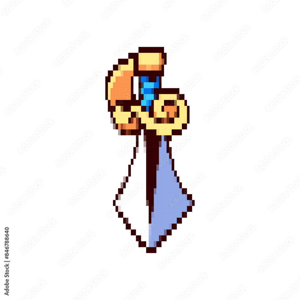 Pixel art illustration Sword. Pixelated pirate sword. Pirate sword ...