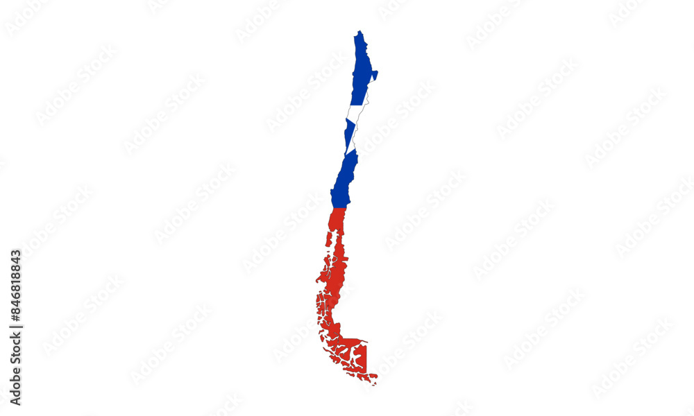 Maps of Chile Stock Vector | Adobe Stock