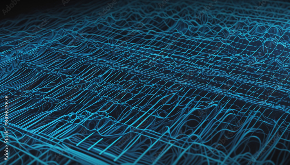 Artificial intelligence analysis of fluctuating noise patterns in ...