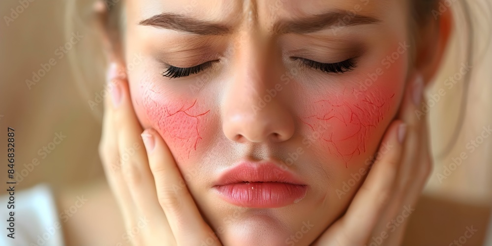 Severe allergic reaction causes swelling breathing issues affecting ...