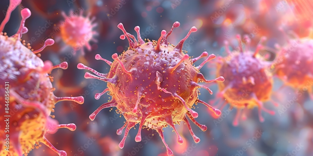 Visual Representation of Basophils Releasing Histamine in Allergic Reaction and Inflammation ...