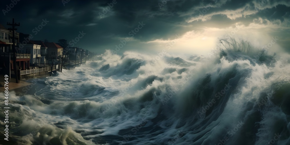 Impending hurricane poses threat of high winds, storm surge, and ...