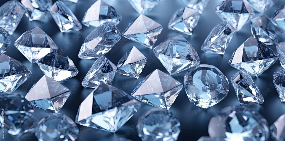 diamonds texture on a black background a row of diamonds arranged in a ...