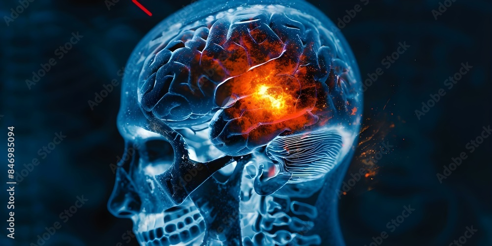 SNE causes brain inflammation motor deficits and necrosis seen on ...