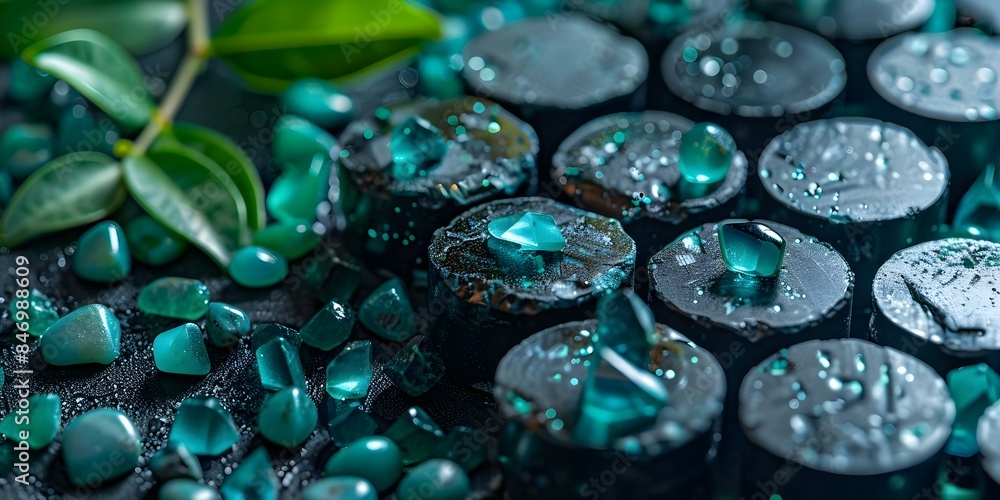 Visualizing mineral compounds in lithiumion batteries for aesthetic ...