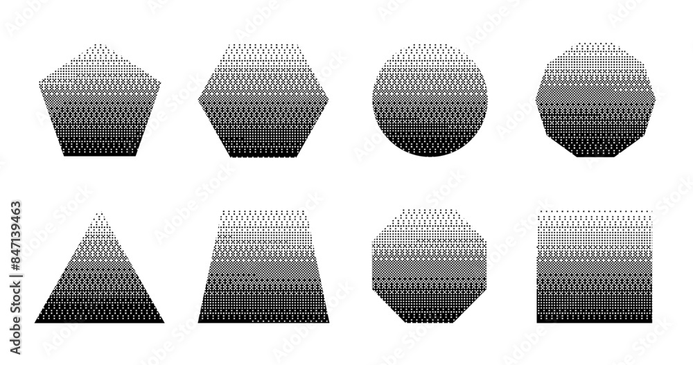 Poster Bitmap set of retro vector symbols Y2K aesthetic design elements ...