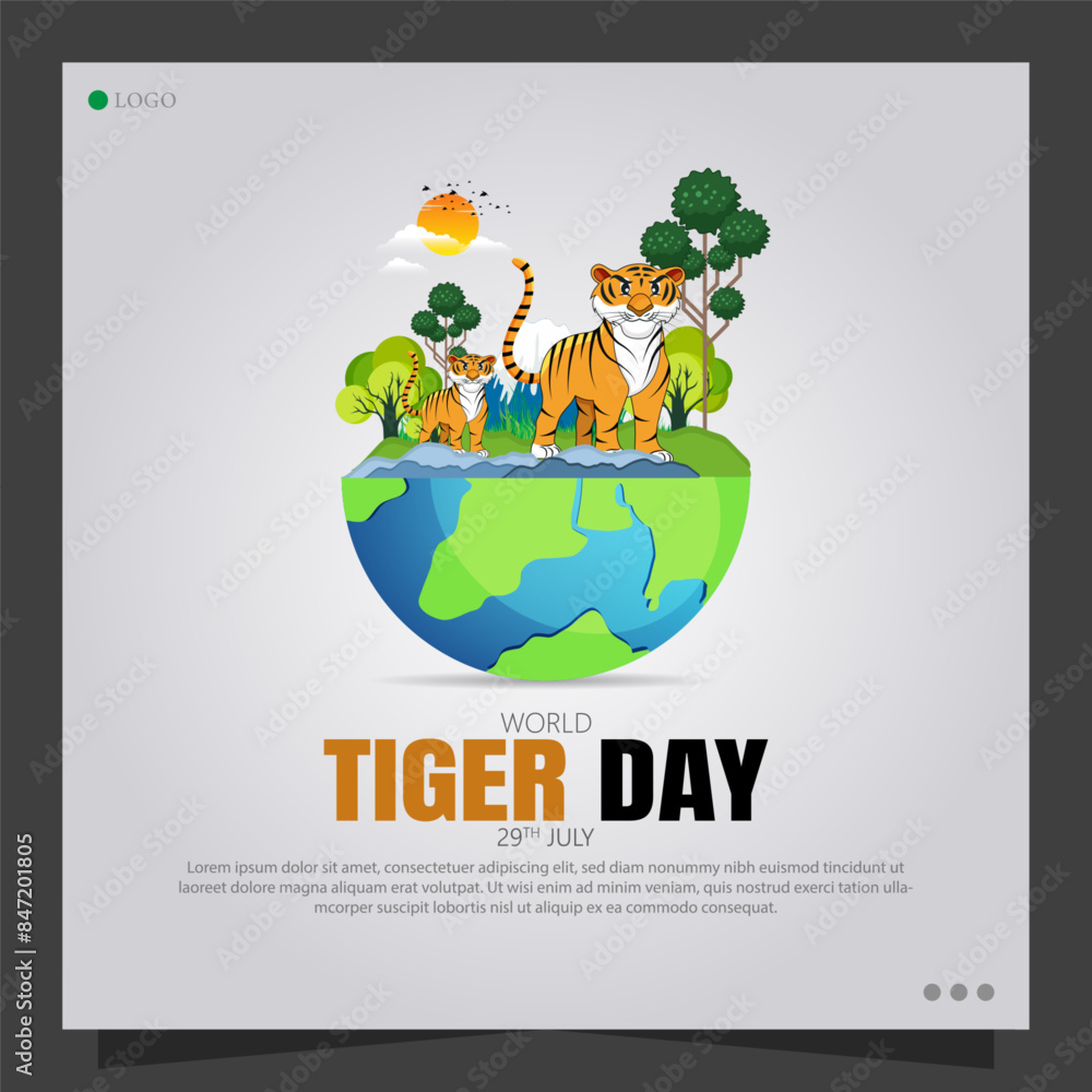 Tiger Day, celebrated on July 29th, is dedicated to raising awareness ...