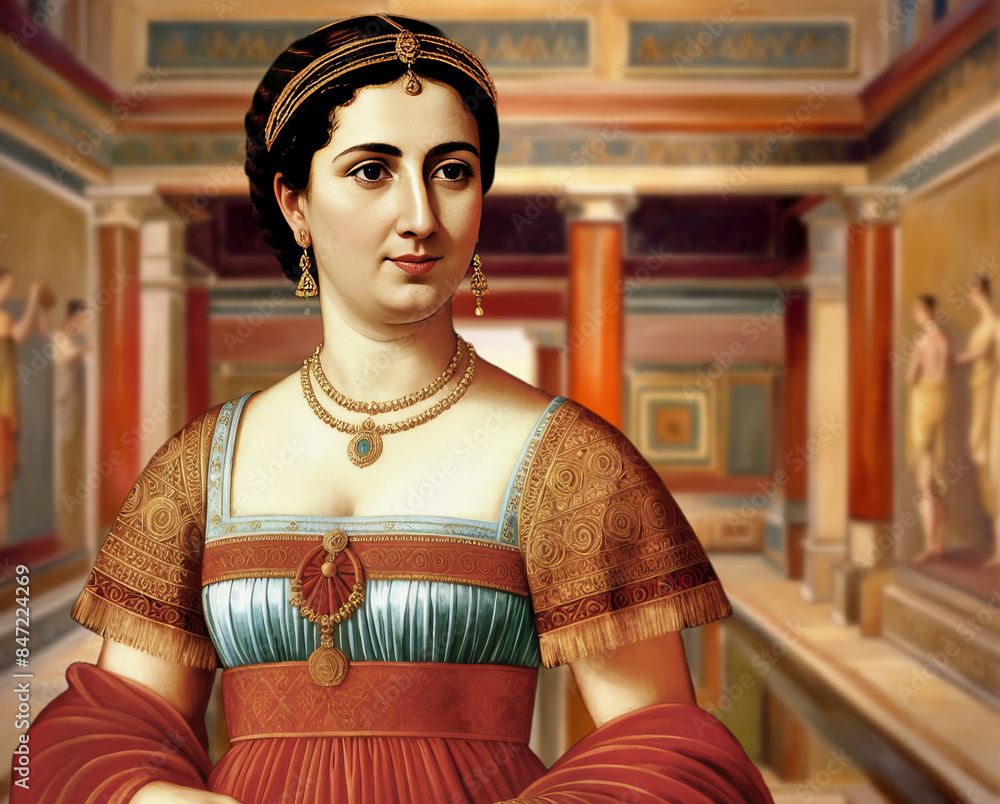 Poppea Sabina (in Latin, Poppaea Sabina) was the famous wife of the ...