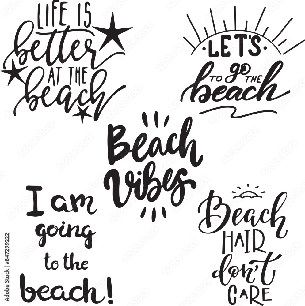 Life Is Better At The Beach Svg File, Vector Printable Clipart, Summer ...