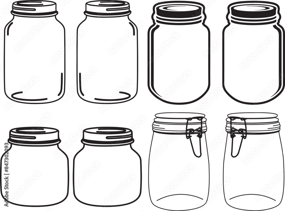 Mason Jar Svg Glass Jar Svg Jar Svg Kitchen Svg Mason Jar Cricut Jar Clipartball Jar Svg
