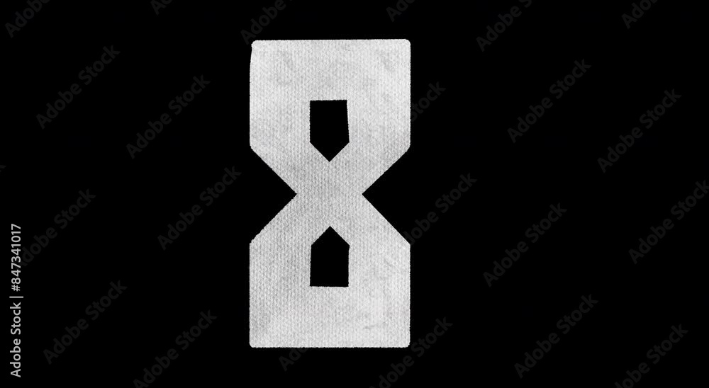 Animations Fonts, text and icon of no cap - mov - exclamation mark ...