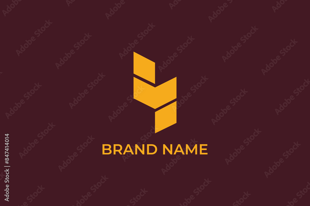 letter 4 3d logo, letter h 3d logo, letter h and 3d box logo, logomark ...