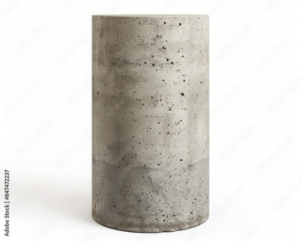 High-resolution image of a cylindrical concrete structure. Perfect for ...